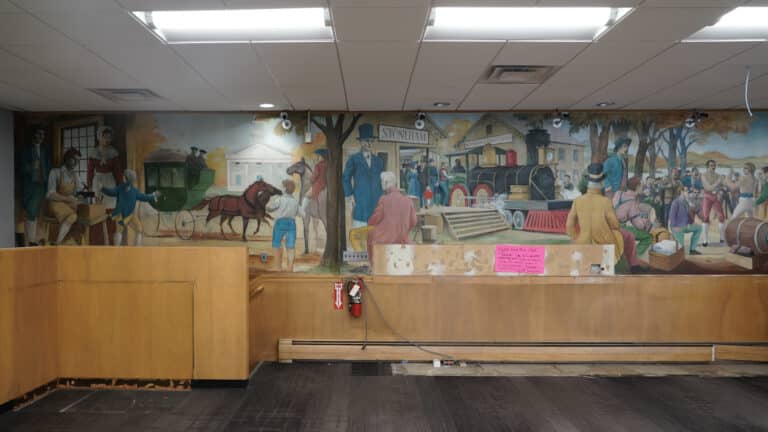 Throwback Thursday: When the Mural Was Removed – Stoneham Historical ...