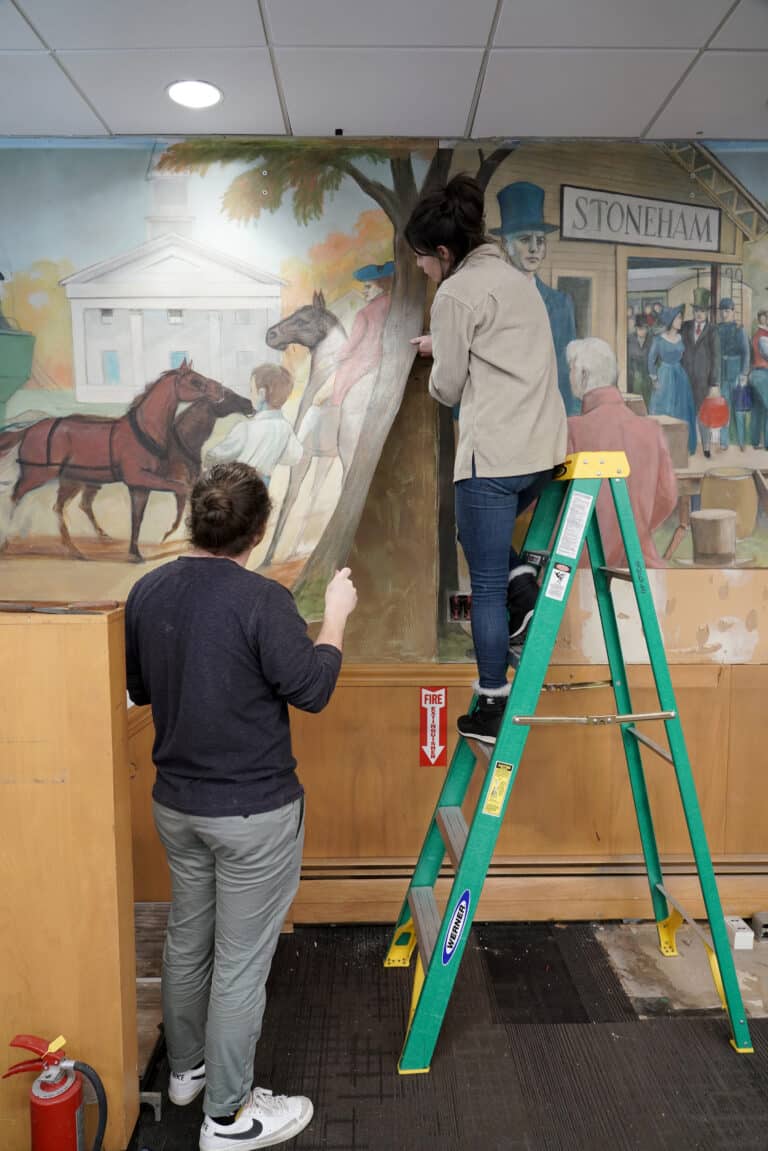 Throwback Thursday: When the Mural Was Removed – Stoneham Historical ...