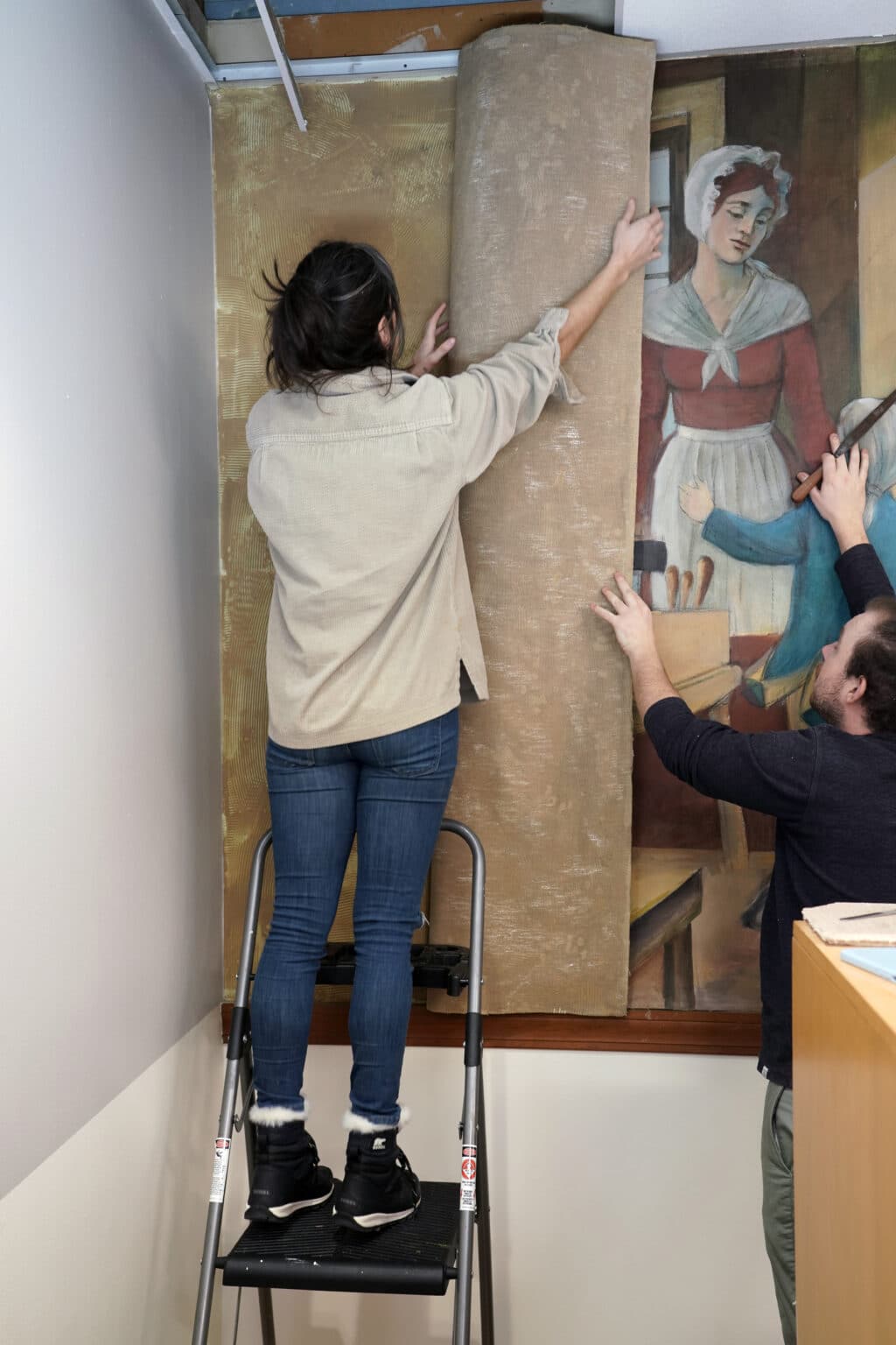 Throwback Thursday: When the Mural Was Removed – Stoneham Historical ...