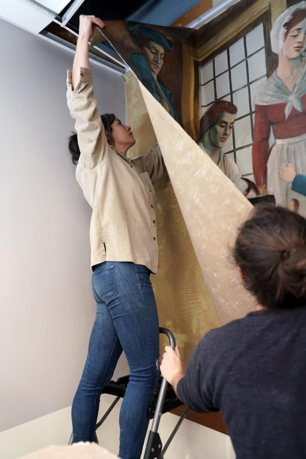 Throwback Thursday: When the Mural Was Removed – Stoneham Historical ...