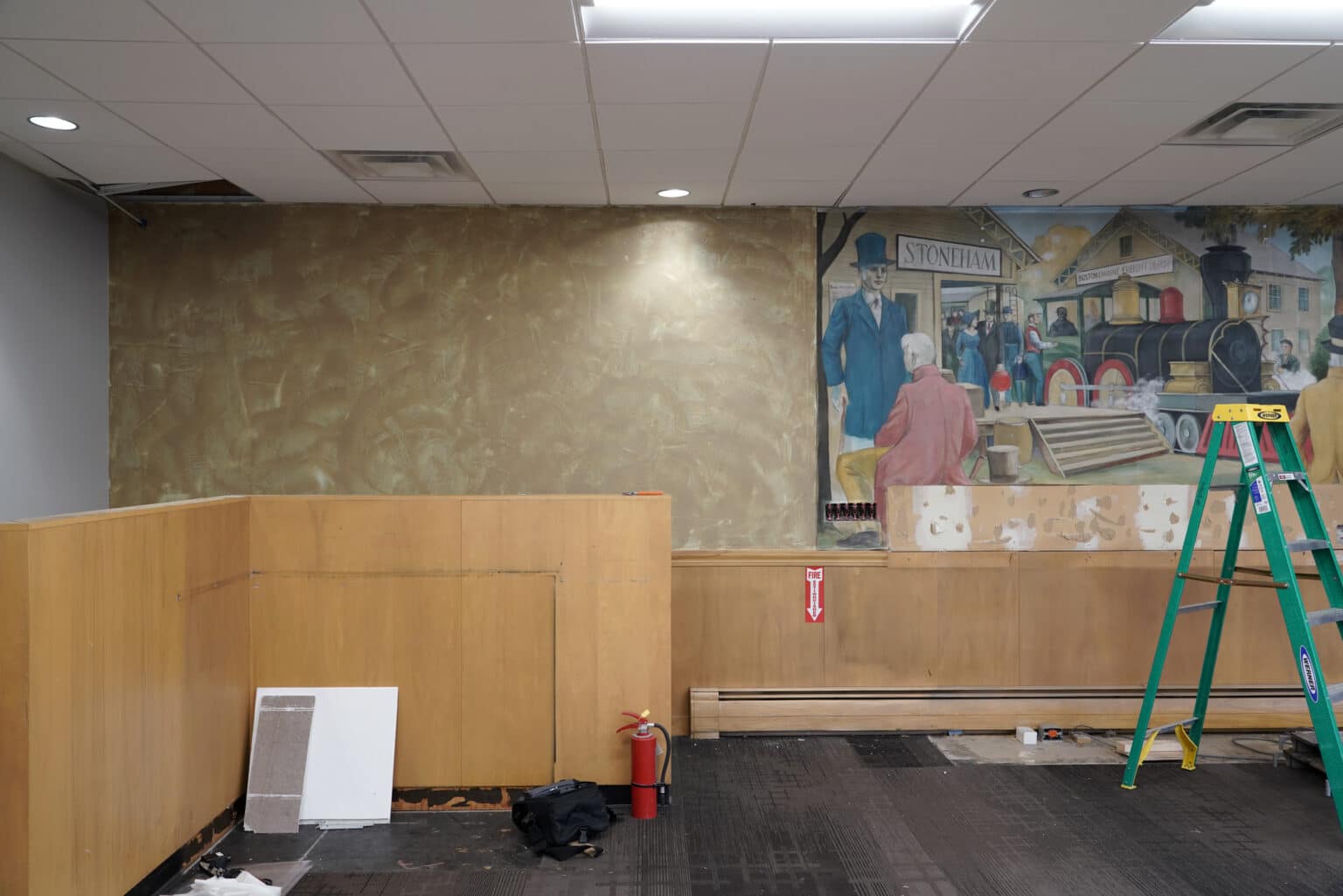 Throwback Thursday: When the Mural Was Removed – Stoneham Historical ...